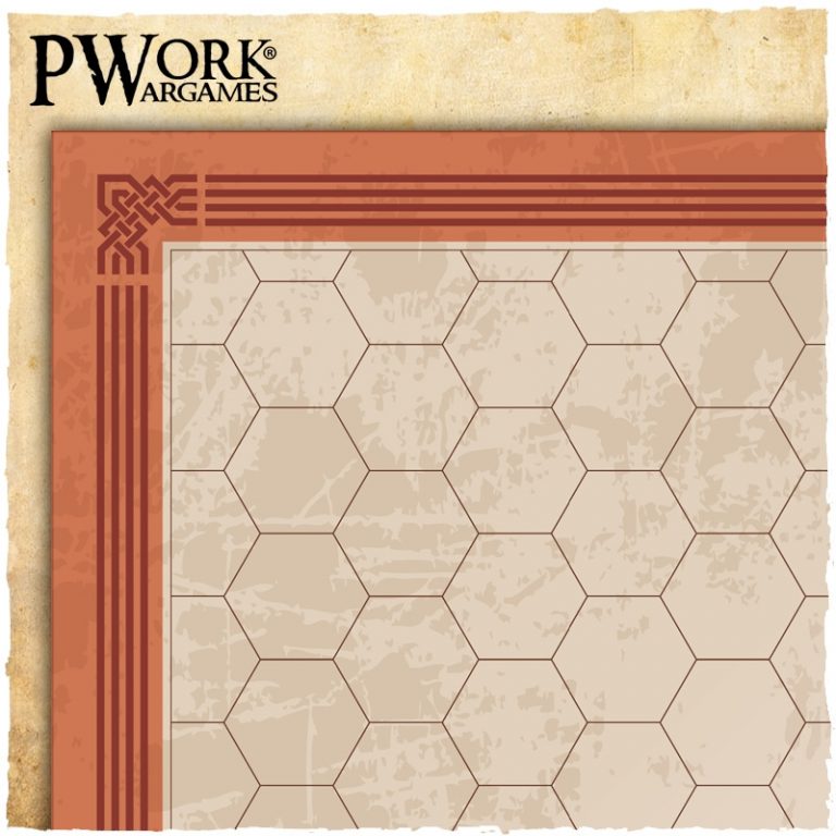 RPG Hexagon Battlegrid by PWORK Wargames | GURPS Mega Dungeon