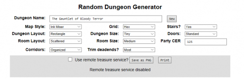 Map | GURPS Mega Dungeon